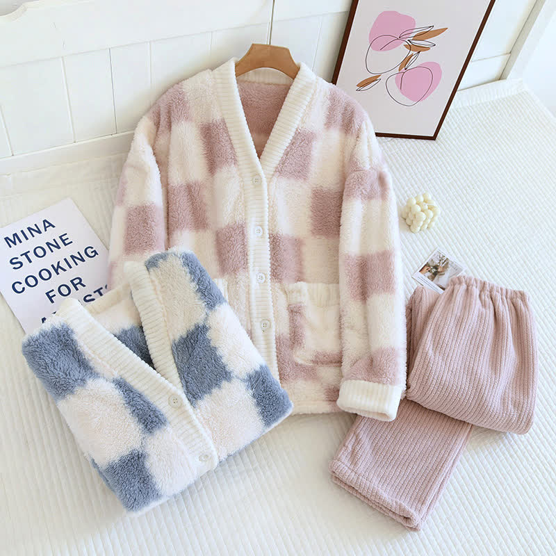 Soft Fluffy Pajama Set