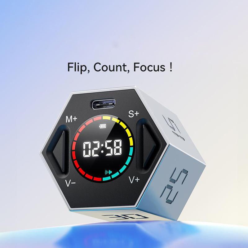 Multi-function Portable Flip Timer