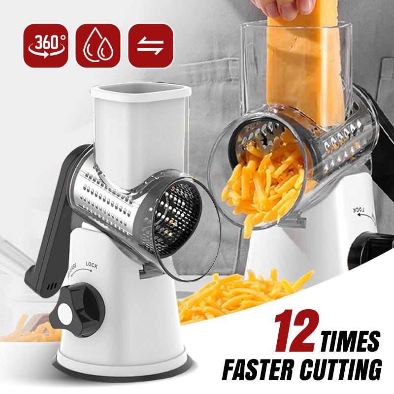 🔥Limit Time 46% OFF🔥 Multifunctional Manual Rotary Grater & Chopper