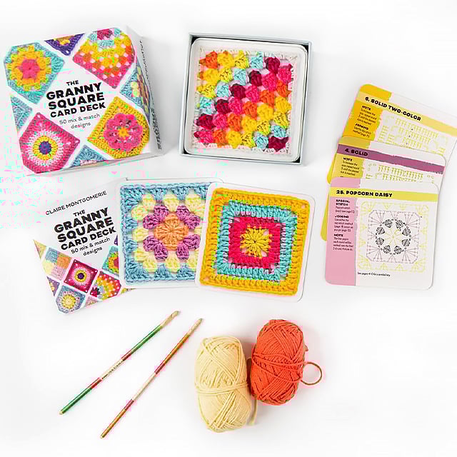 [50 Mix & Match Designs] The Granny Square Card Deck