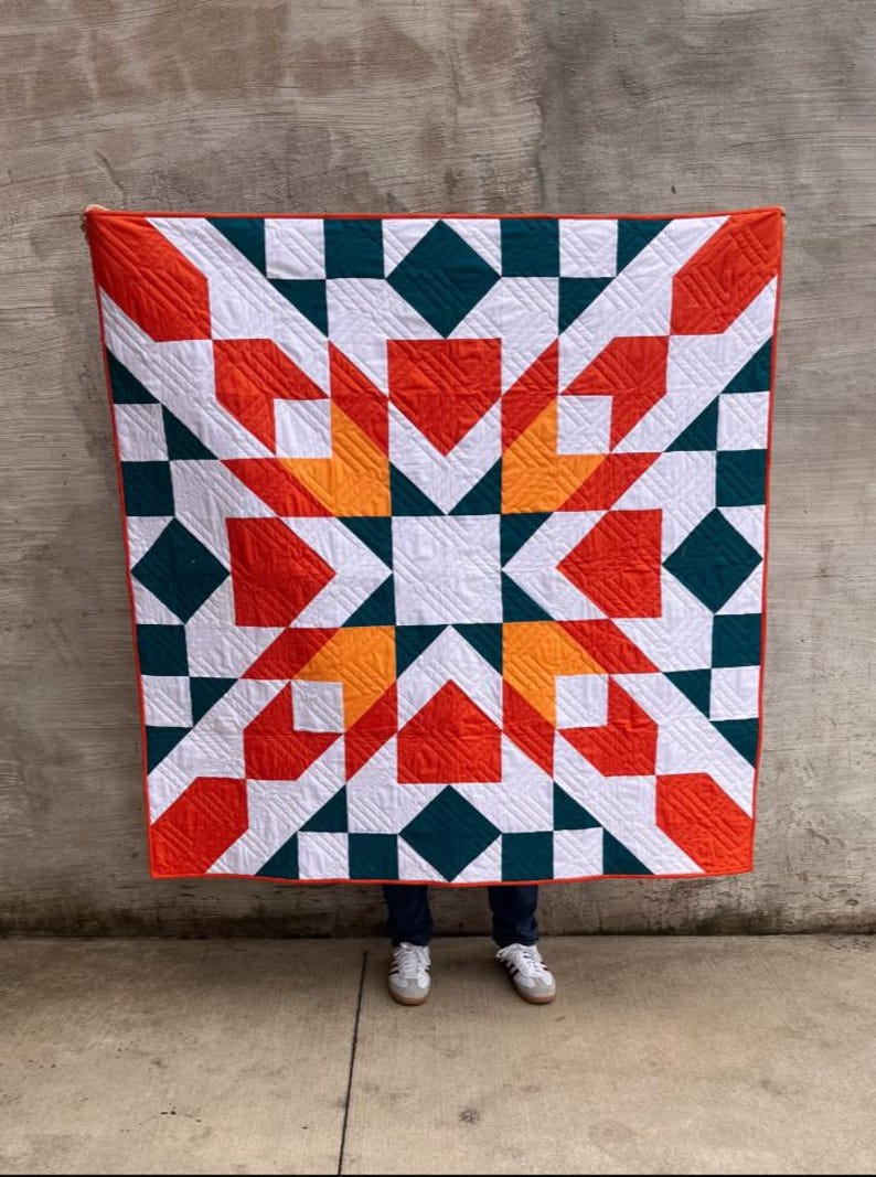 Sunburst Quilt Pattern