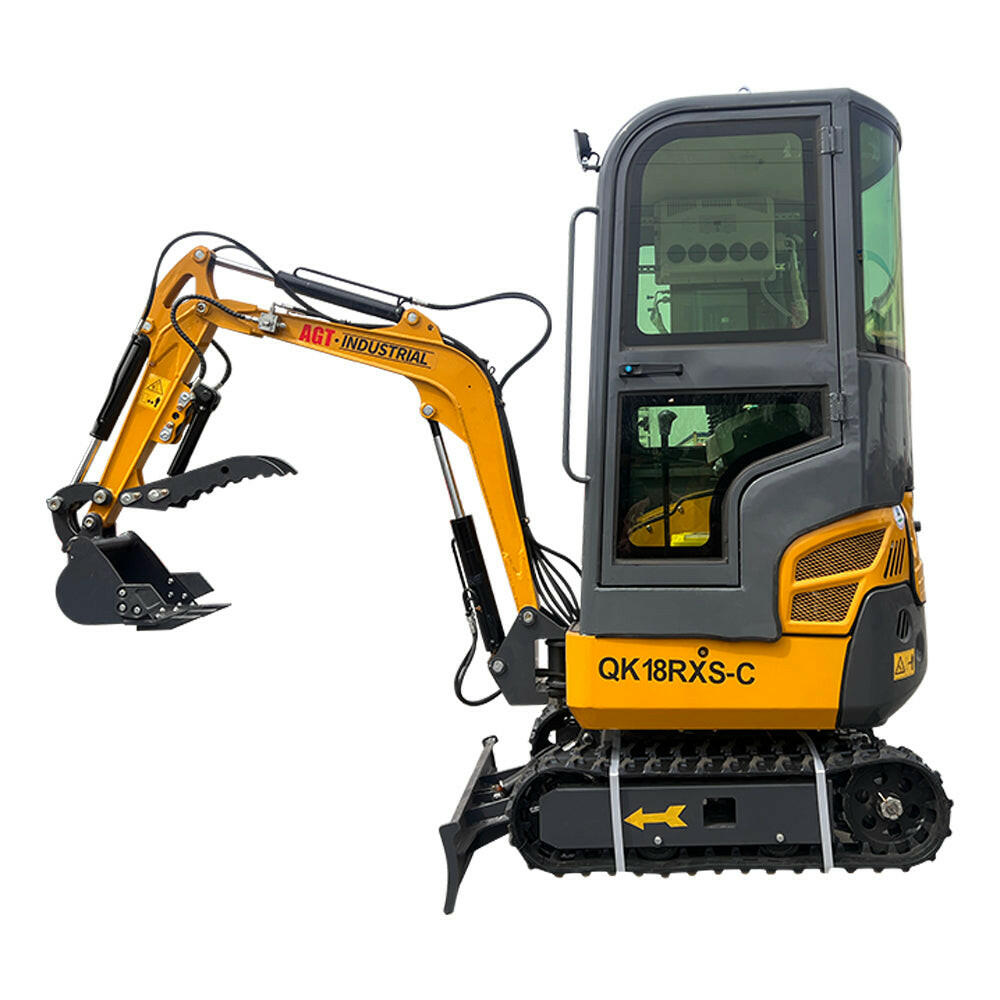 1-ton, Rato Engine Mini Excavator w/Air Conditioning & Enclosed Cab ...