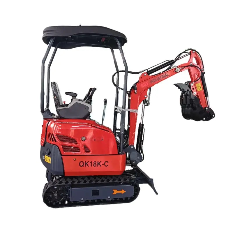 1.4 Ton, Kubota Engine Mini Excavator w/ Side Swing Boom, & Hydraulic ...