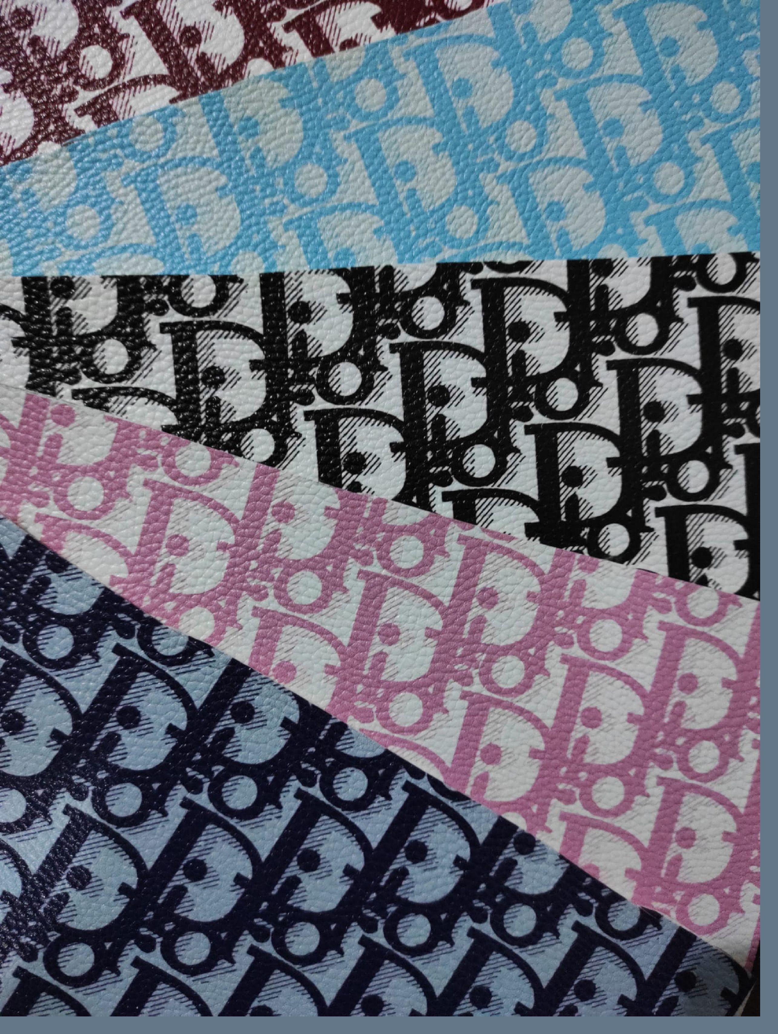 Dior vinyl crafting leather fabric for bag leather, shoe leather ...