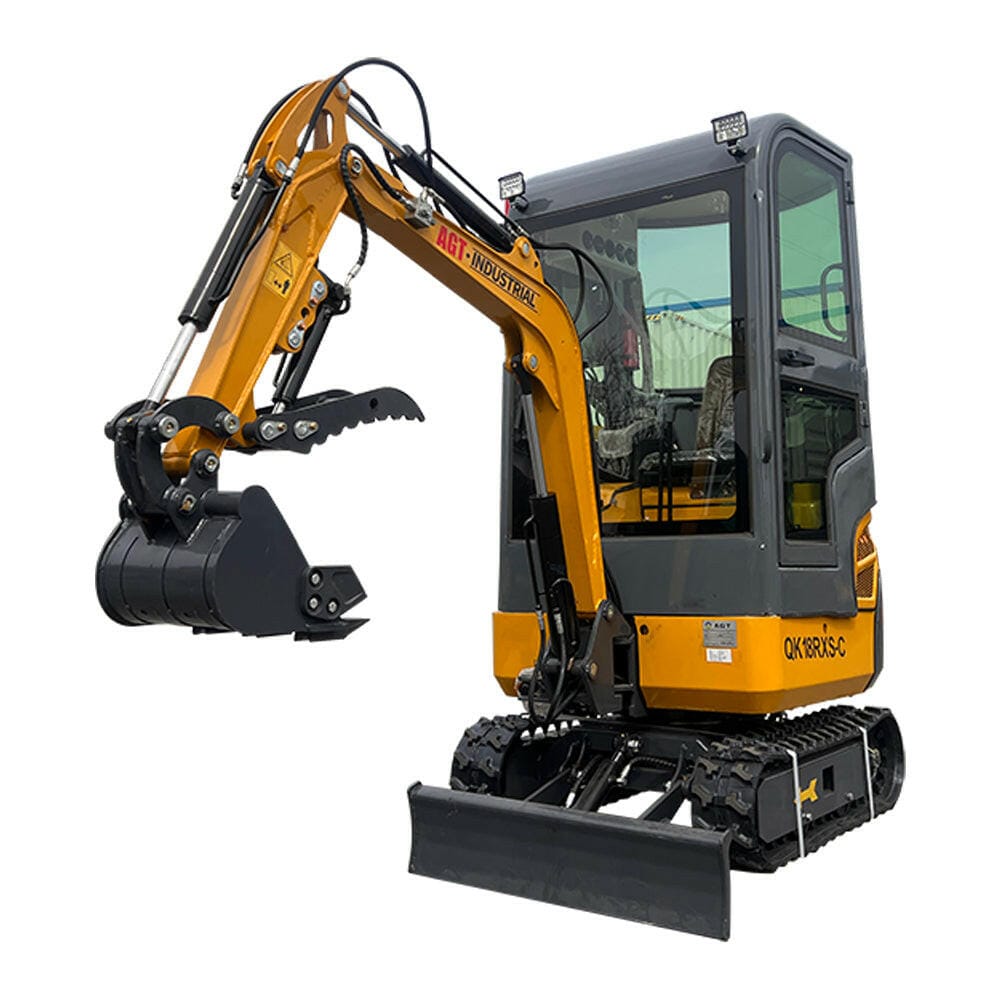 1-ton, Rato Engine Mini Excavator w/Air Conditioning & Enclosed Cab ...